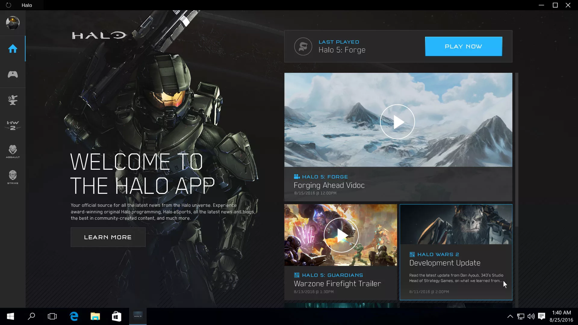 L’application Halo Windows 10 détaillée | Halo.fr